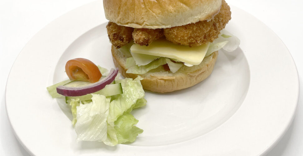 Chicken Fillet Burger : Little Monster Menu