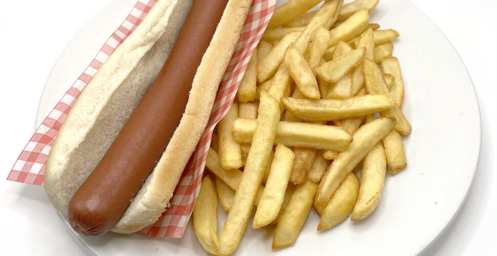 Monster 8″ Hot Dog : Little Monster Menu